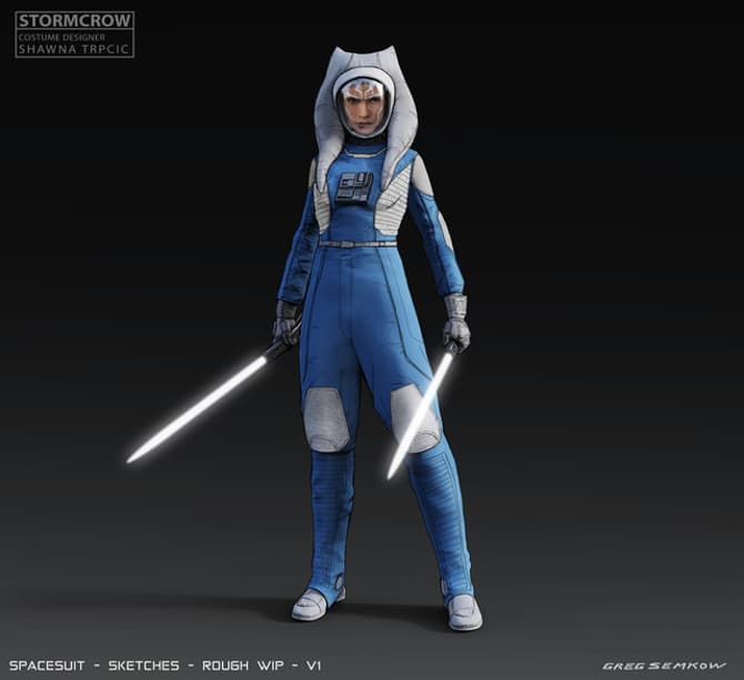 AHSOKA: New Concept Art Reveals Alternate Designs For Ahsoka Tano's ...