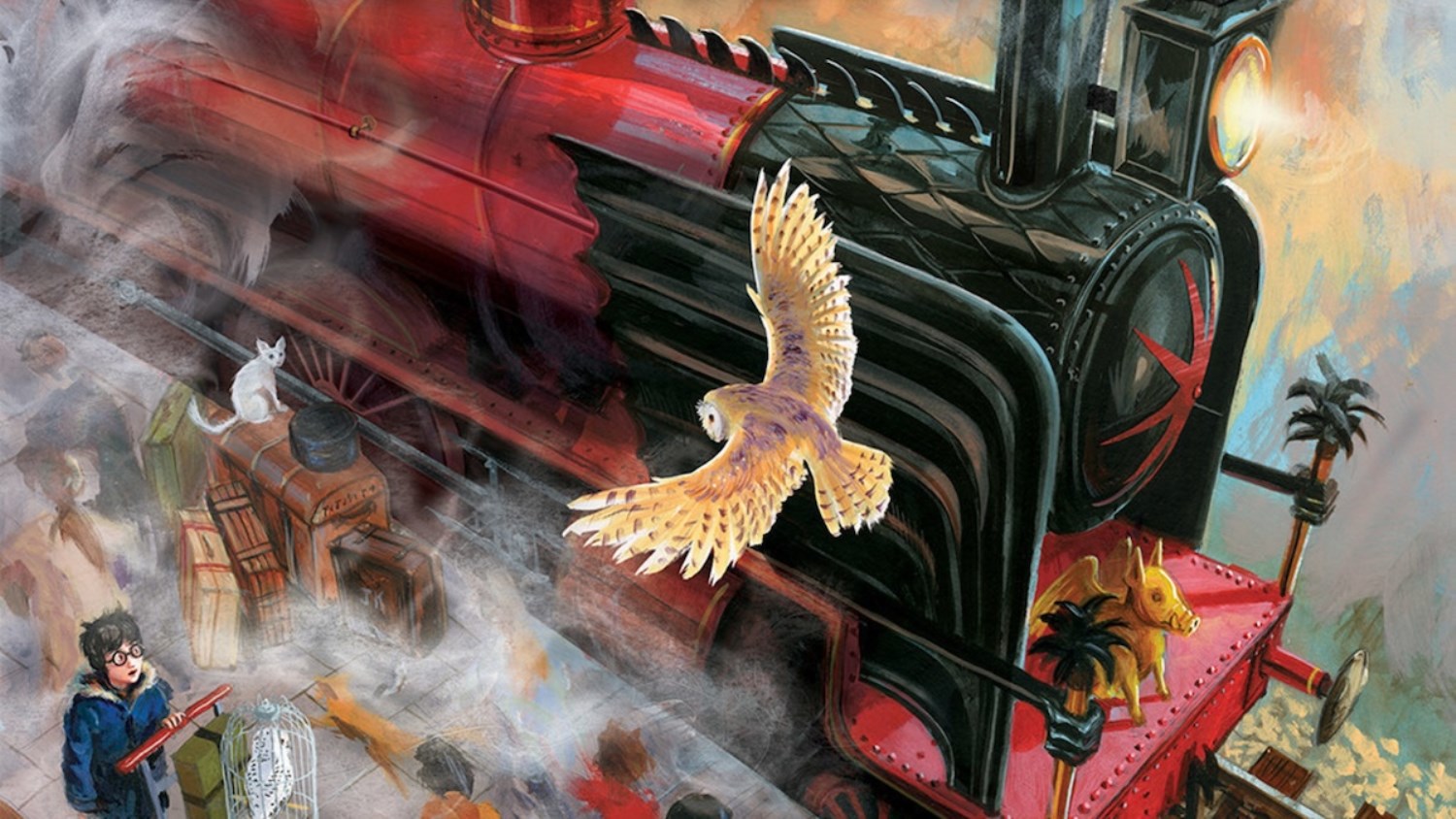 HARRY POTTER: A First Look At The New Hogwarts Express In HBO's Reboot ...