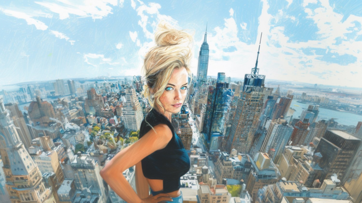 Margot Robbie Confirmed To Be Sizing Up Giant Role In Tim Burton's ATTACK OF THE 50 FOOT WOMAN ...