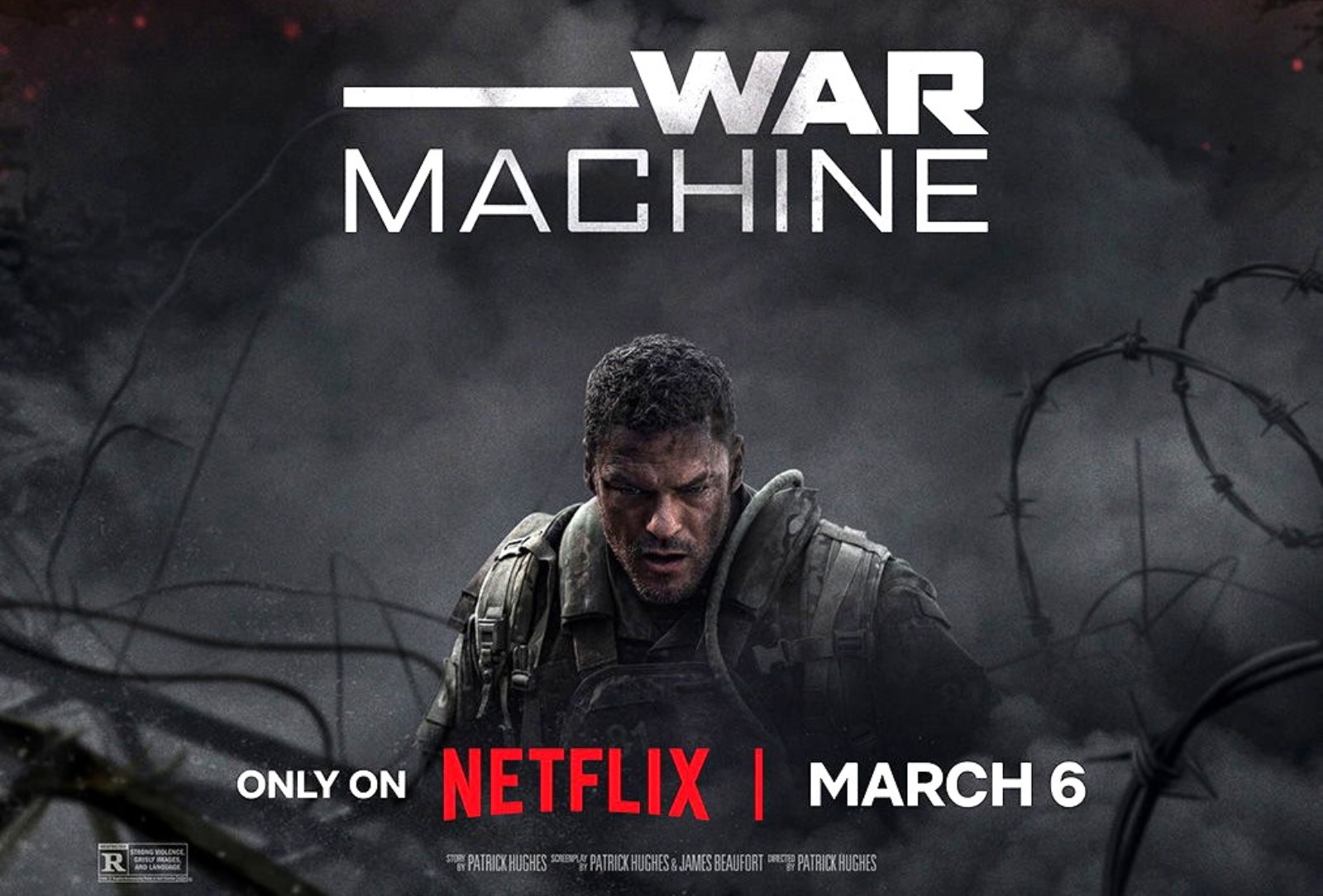 WAR MACHINE: Alan Ritchson Battles A Giant Alien Robot In Action-Packed First Trailer